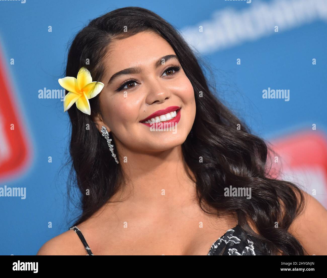 Auli'i Cravalho arriving to the 'Ralph Breaks the Internet' World ...