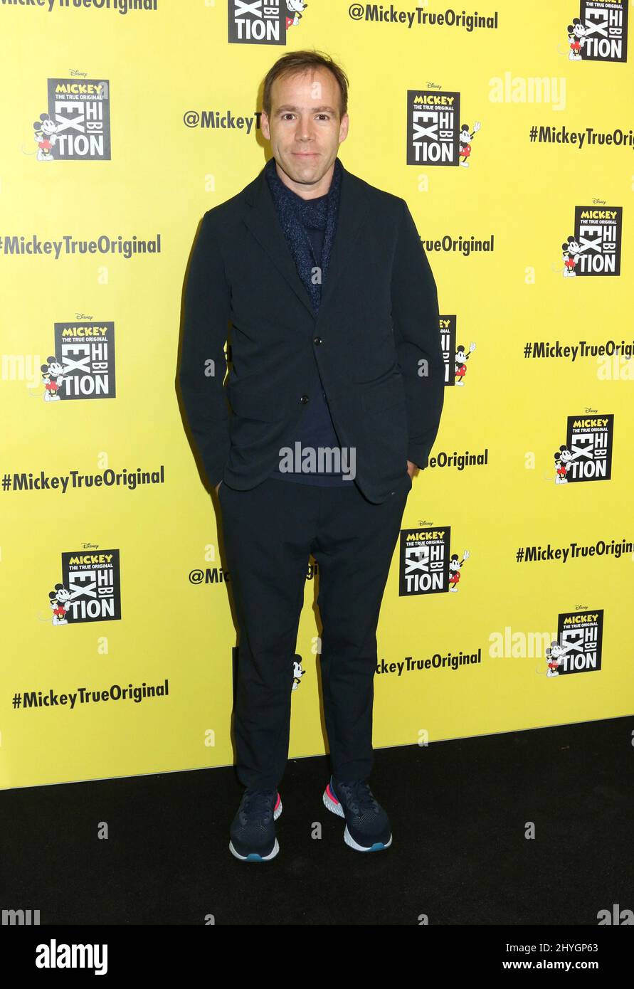 Luke Wood at the 'Mickey: The True Original Exhibition' Grand Opening ...