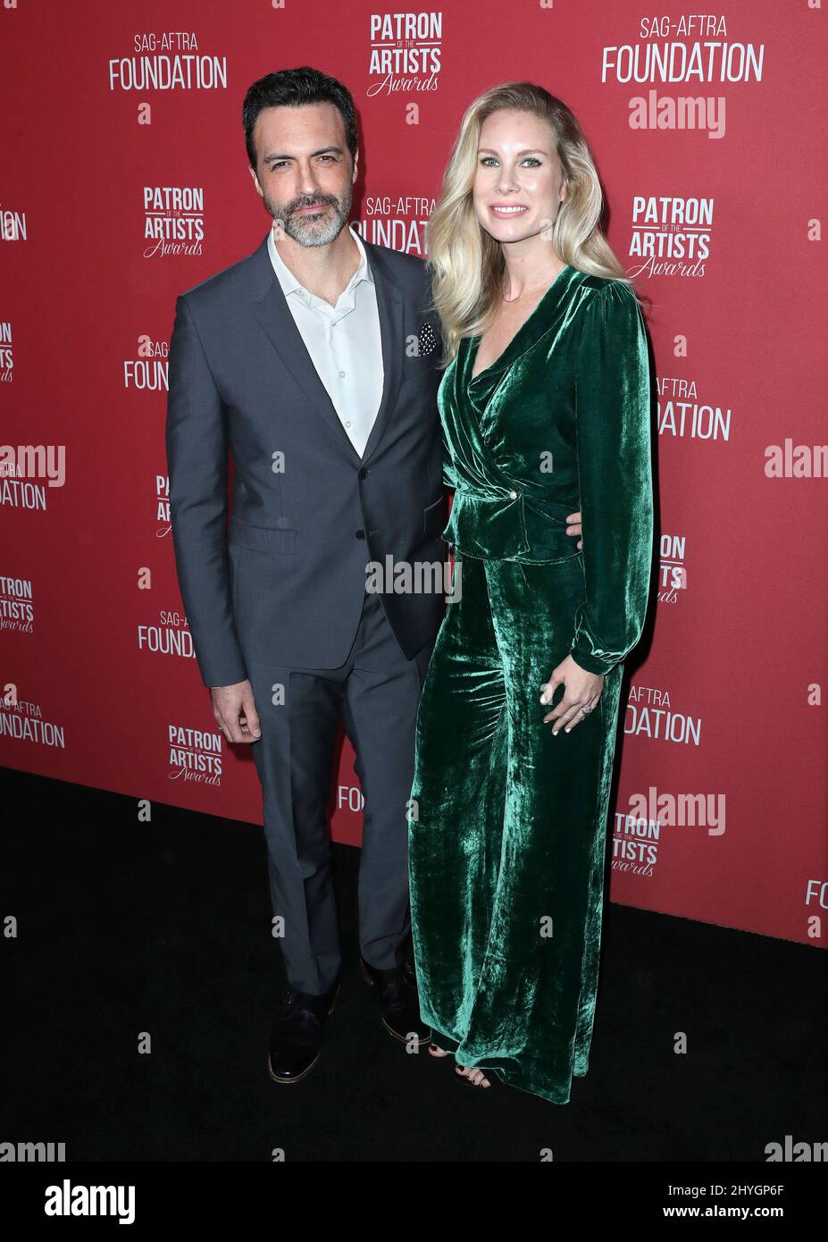 Reid Scott and Elspeth Keller attending the SAG-AFTRA Foundation 3rd ...