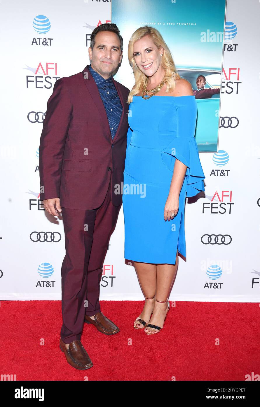 Michael Hatton And Kristine Lazar At The Gala Screening Of Green Book During Afi Fest 2018 At