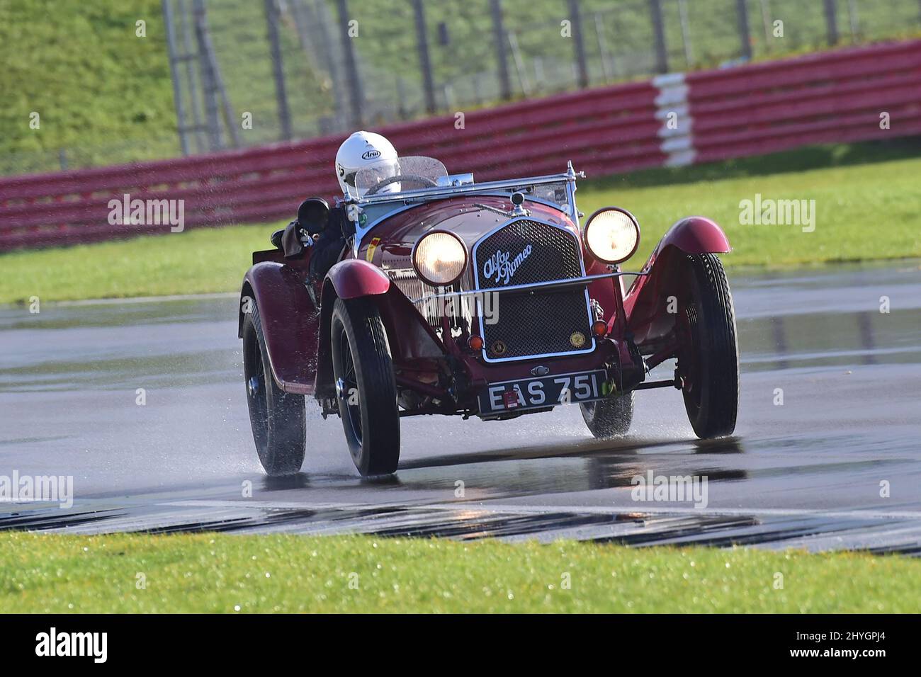 Miss Alex Pilkington, Alfa Romeo 6C 1750, Pomeroy Trophy, Vintage ...