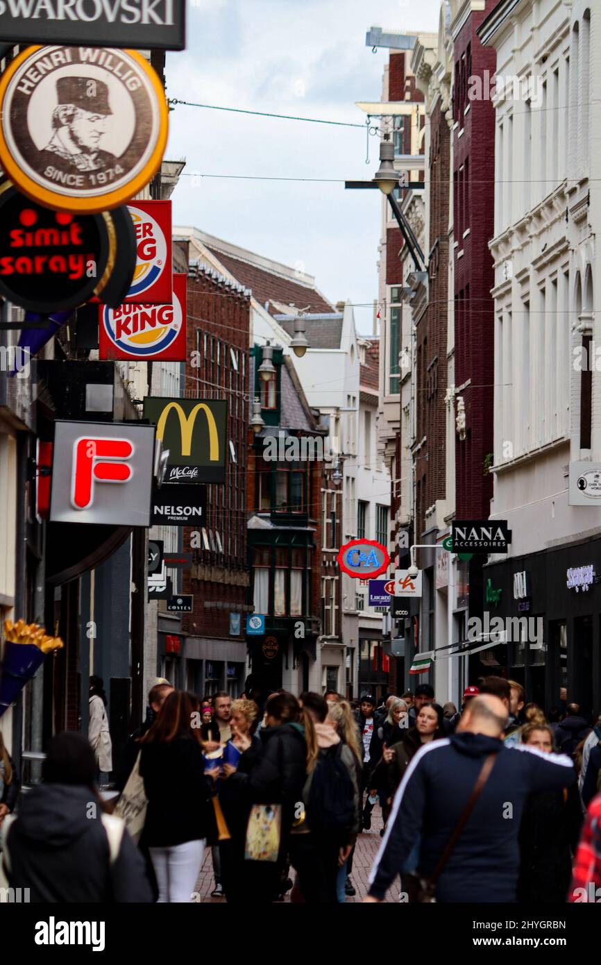 Beautiful view shopping street hi-res stock photography and images - Alamy