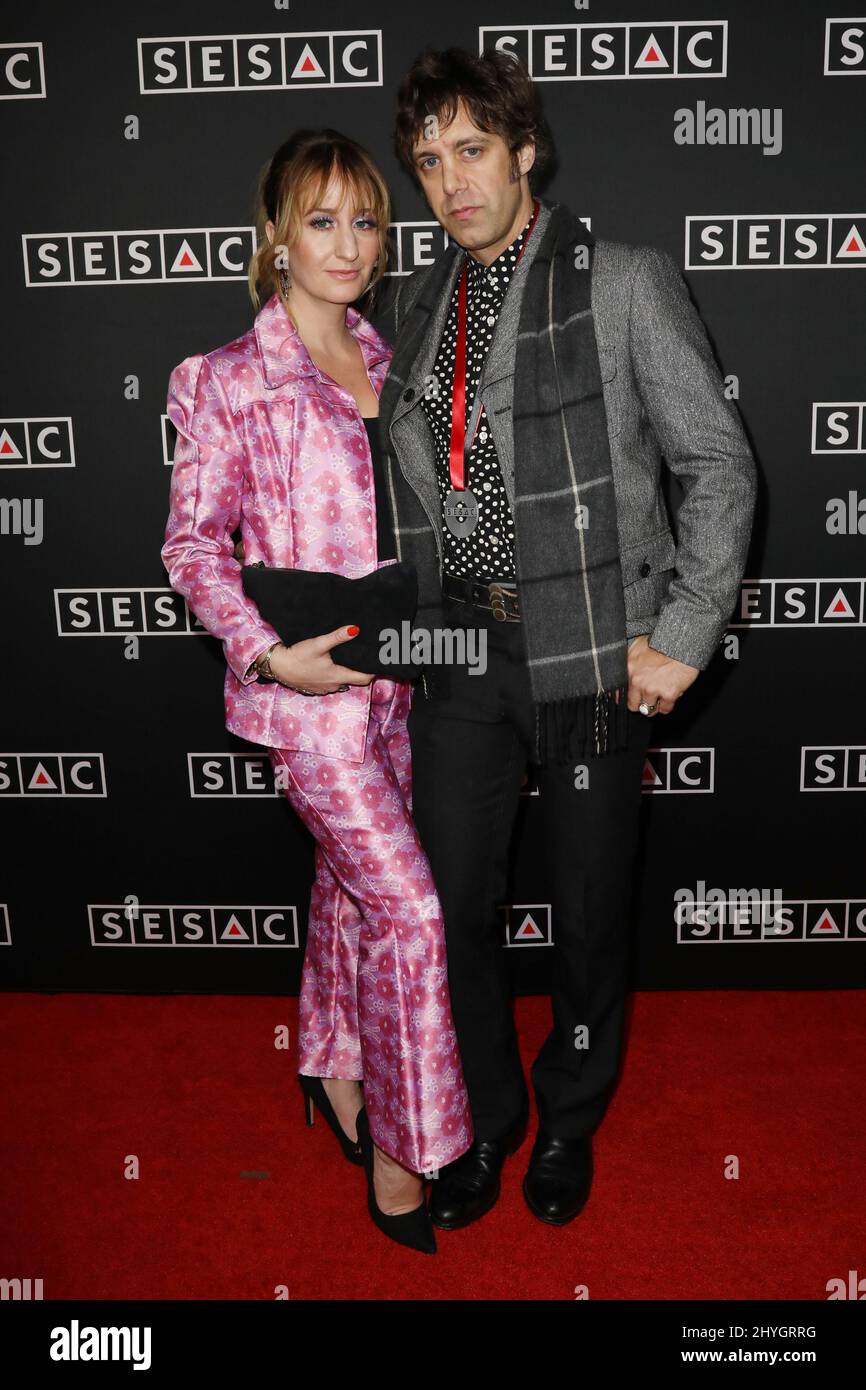 Margo Price and Jeremy Ivey arriving for the 2018 SESAC Nashville Music ...