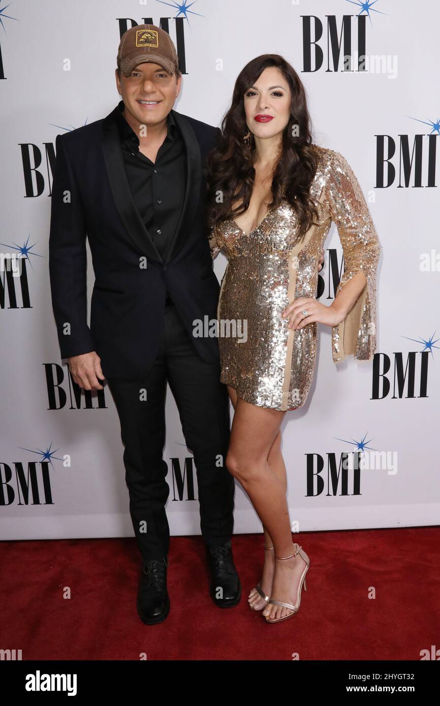 Rodney Atkins and Rose Falcon at the BMI Country Awards 2018 held at ...