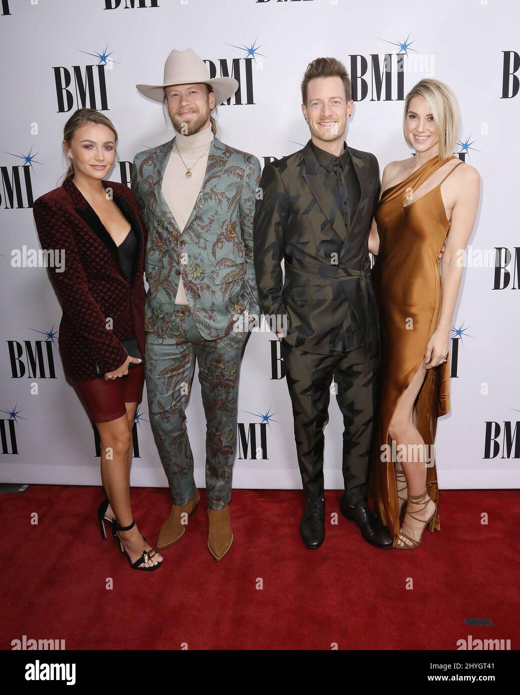 Brittney Marie Cole and Brian Kelley of Florida Georgia Line, Tyler ...