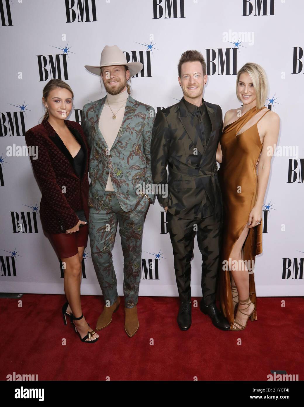 Brittney Marie Cole and Brian Kelley of Florida Georgia Line, Tyler ...