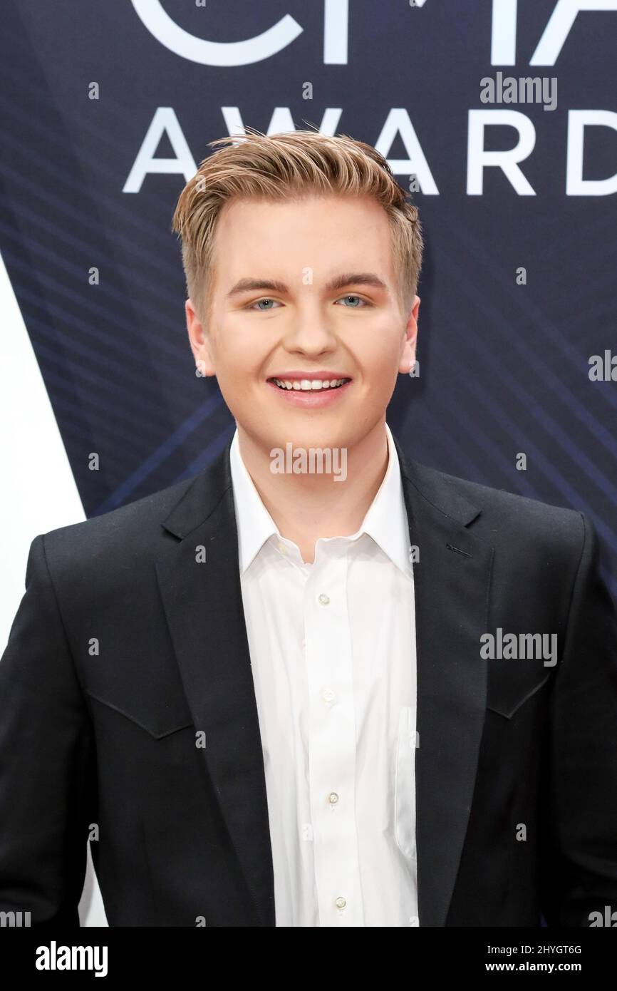 Caleb Lee Hutchinson at the 52nd Annual Country Music Association ...