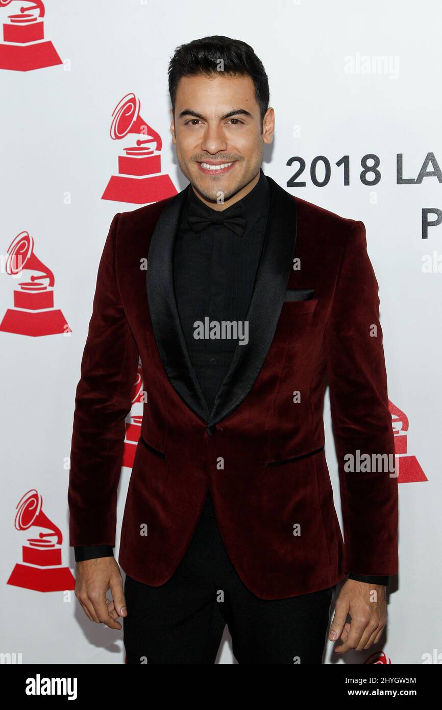 Carlos Rivera attending the 2018 Latin Recording Academy Person of The ...