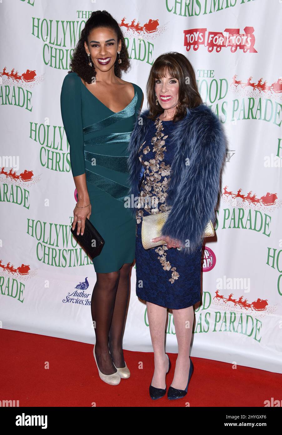 Alice Hunter, Kate Linder at the 87th Annual Hollywood Christmas Parade ...