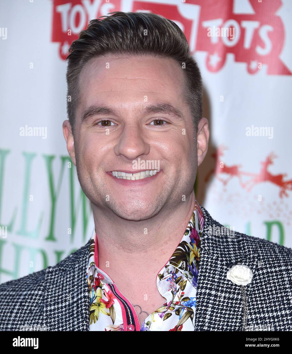 Blake Lewis at the 87th Annual Hollywood Christmas Parade in Los ...