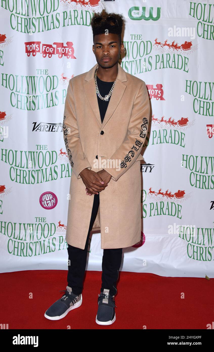 Jibrizy at the 87th Annual Hollywood Christmas Parade in Los Angeles ...