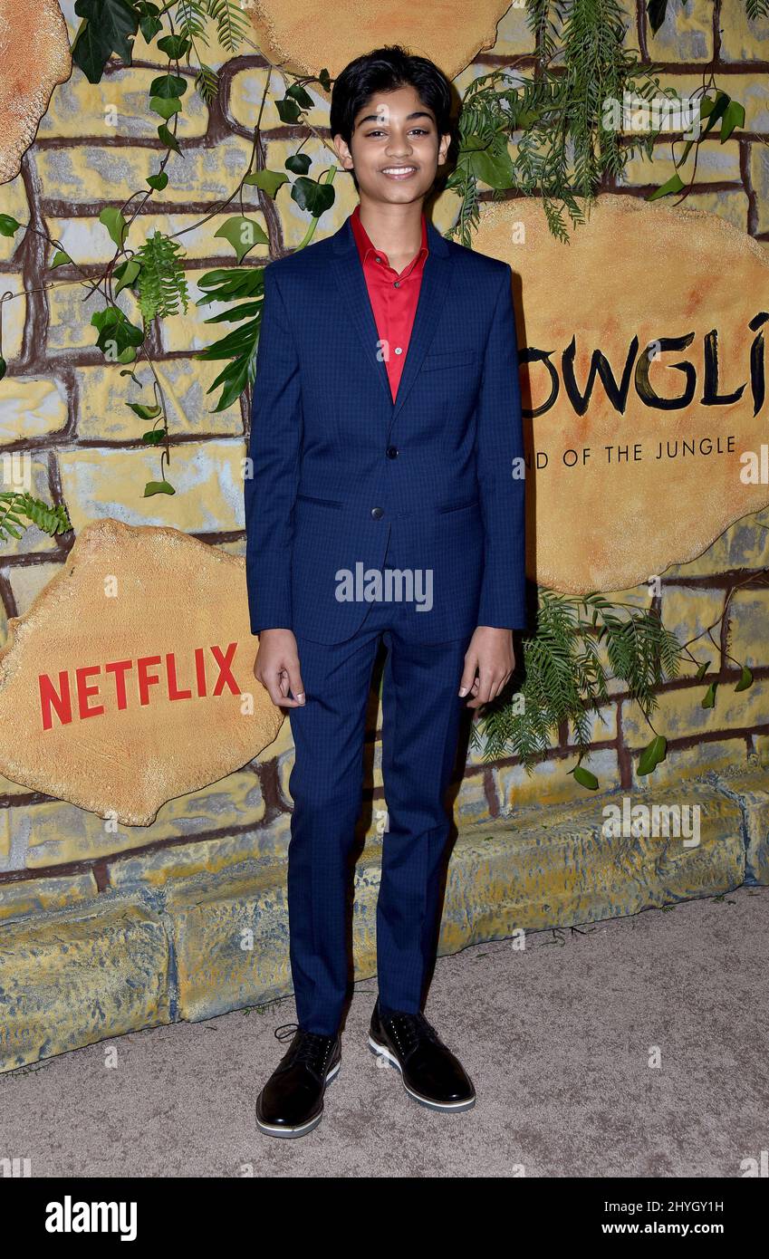 Rohan Chand attending the Netflix's Mowgli premiere held at the ...