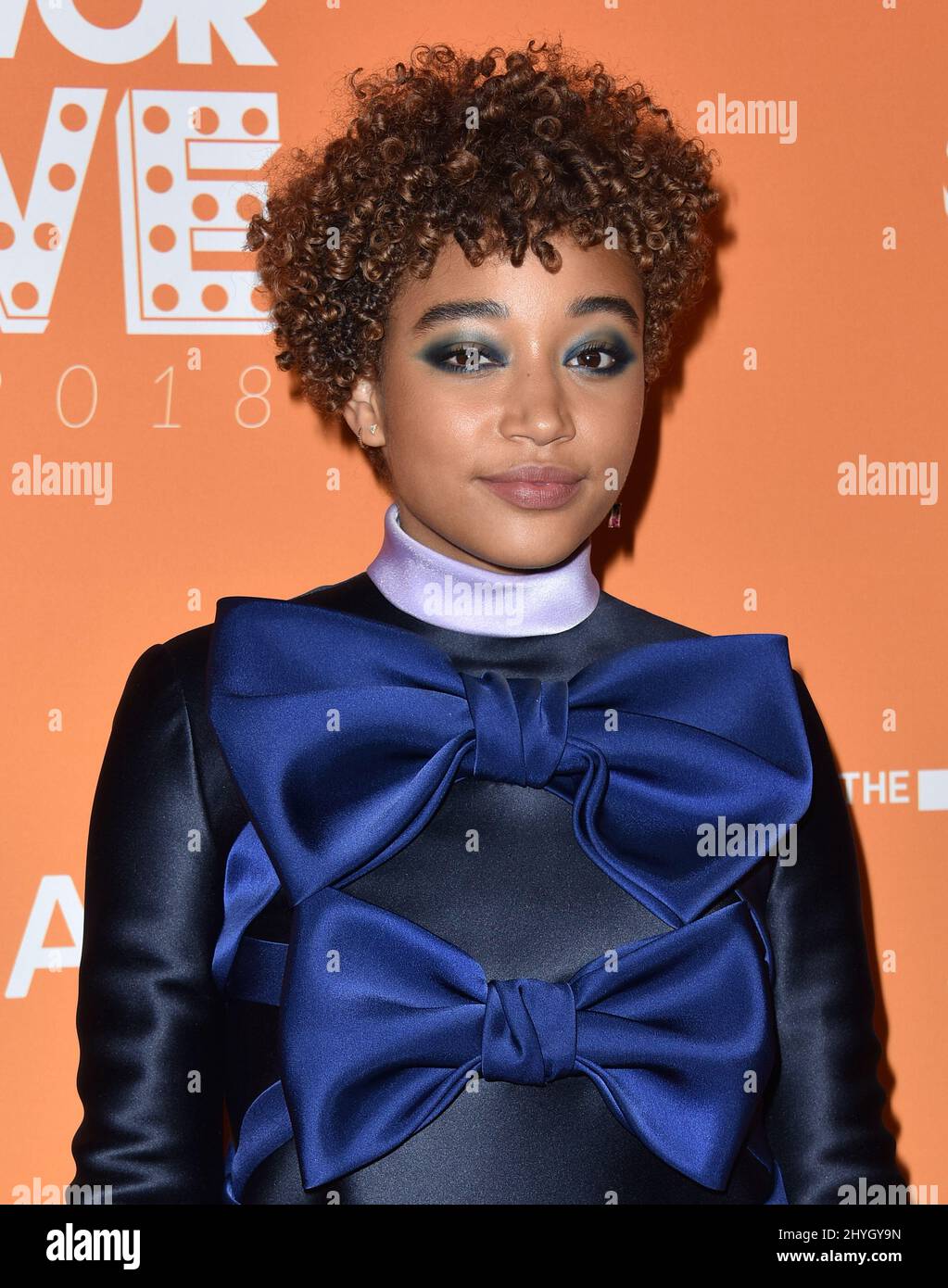 Amandla Stenberg at The TrevorLIVE Project LA 2018 held at the Beverly ...