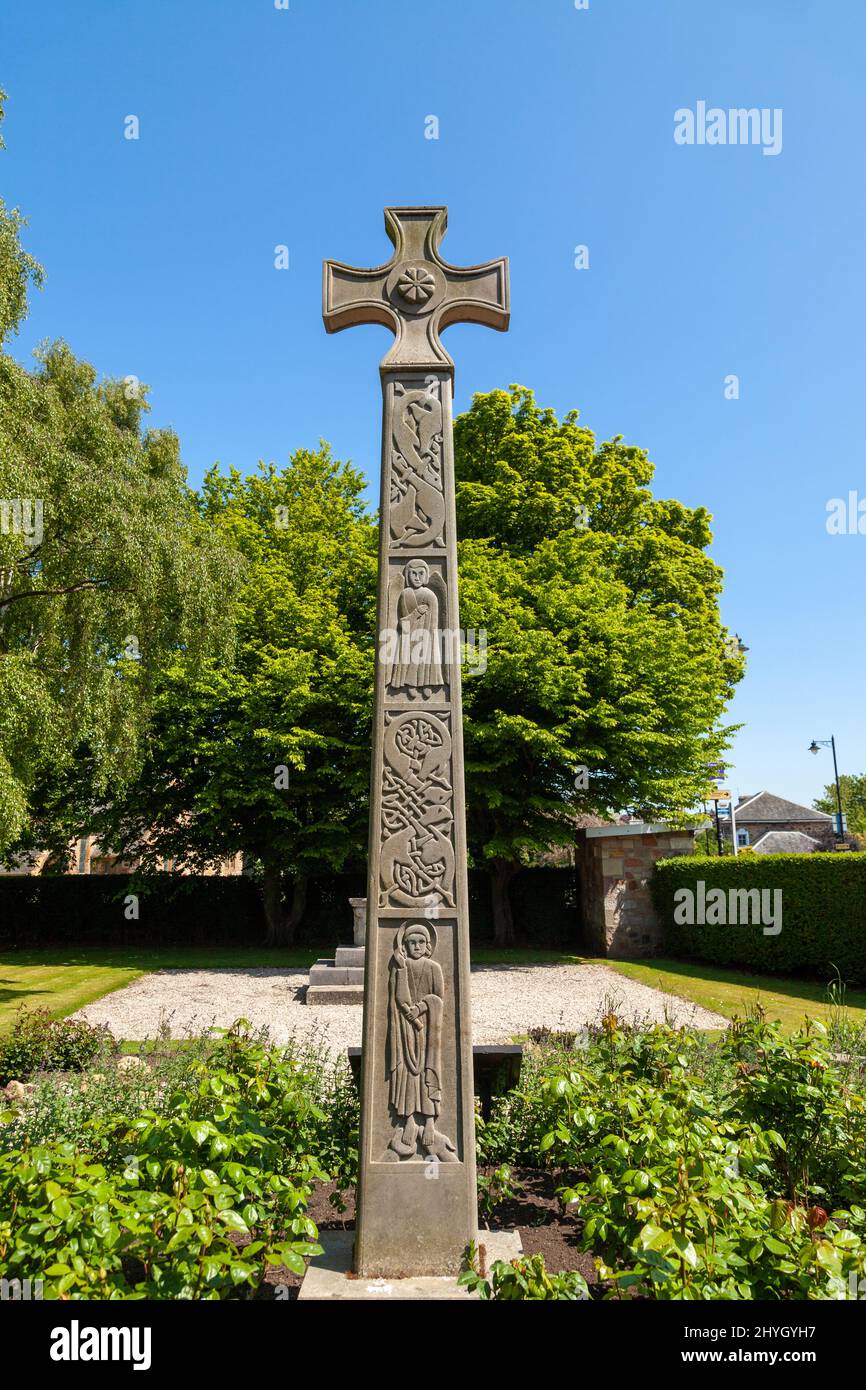 Aberlady Cross a reconstructed Anglo-Saxon Cross, East Lothian ...