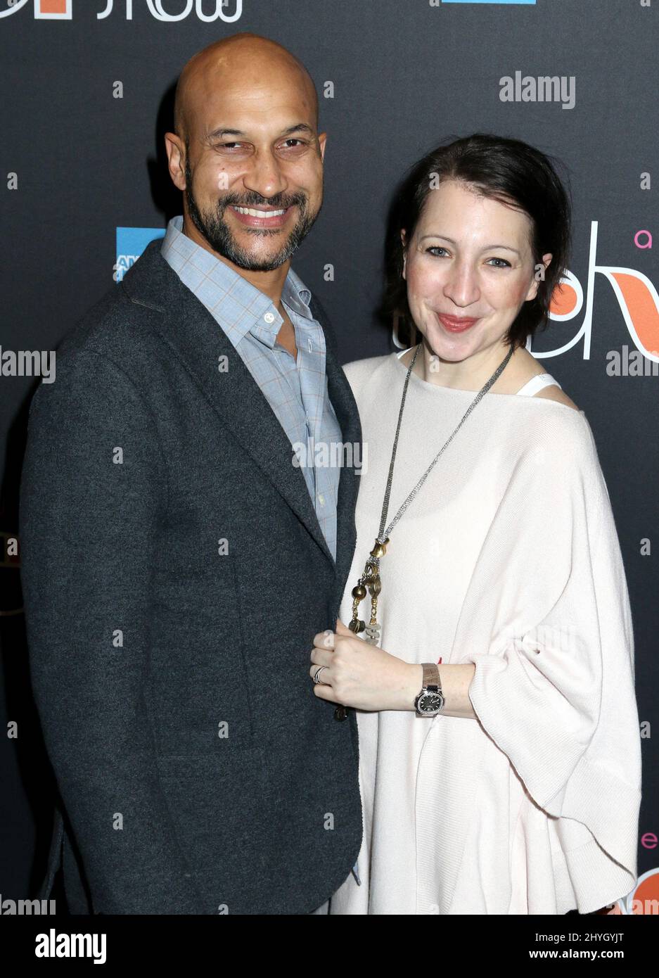 Keegan-Michael Key & Elisa Pugliese attending 'The Cher Show' Broadway ...