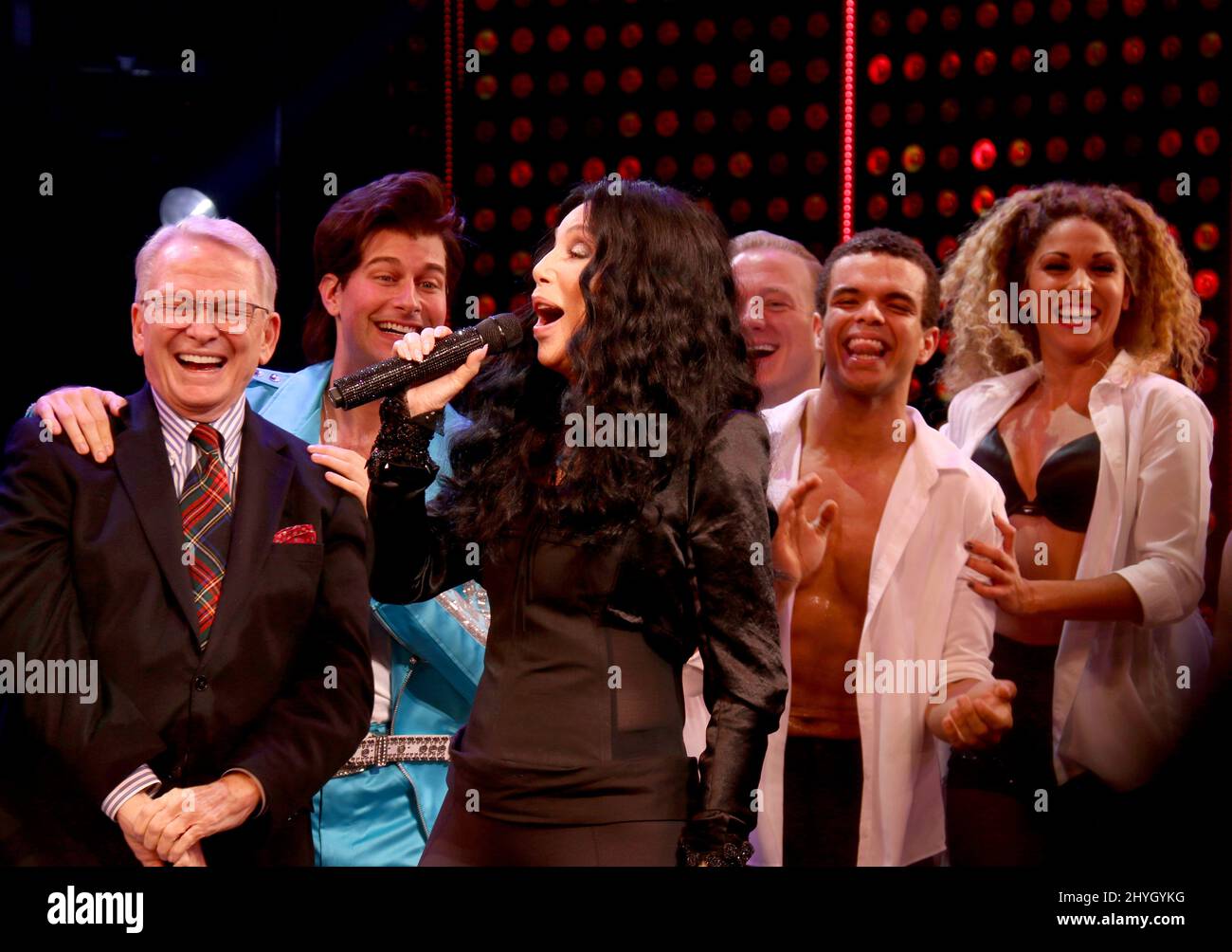 The cher show broadway opening night arrivals hi-res stock photography ...