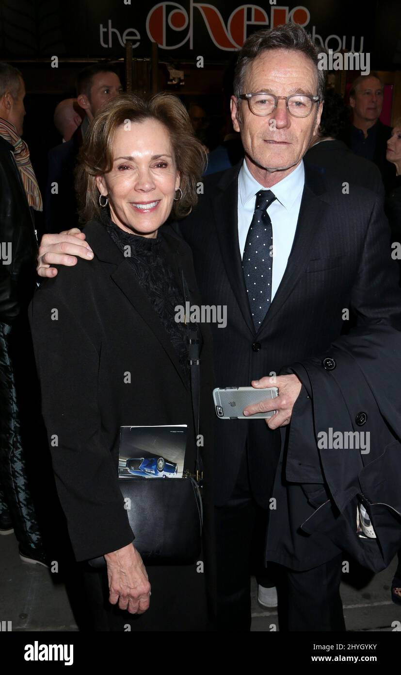 Bryan Cranston & wife Robin Dearden attending 'The Cher Show' Broadway ...