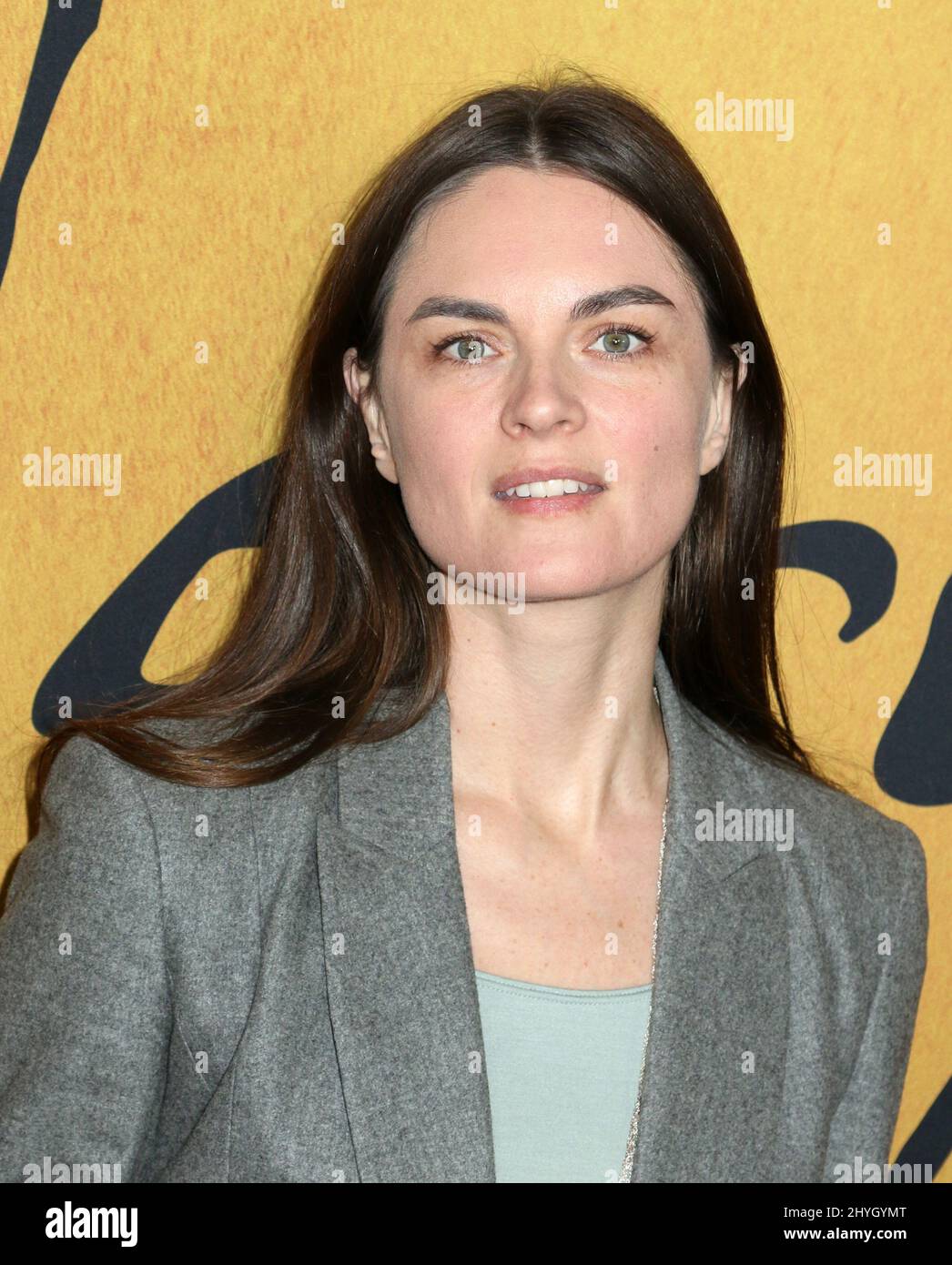 Anouck Lepere attends the 'Mary Queen of Scots' New York Premiere held ...