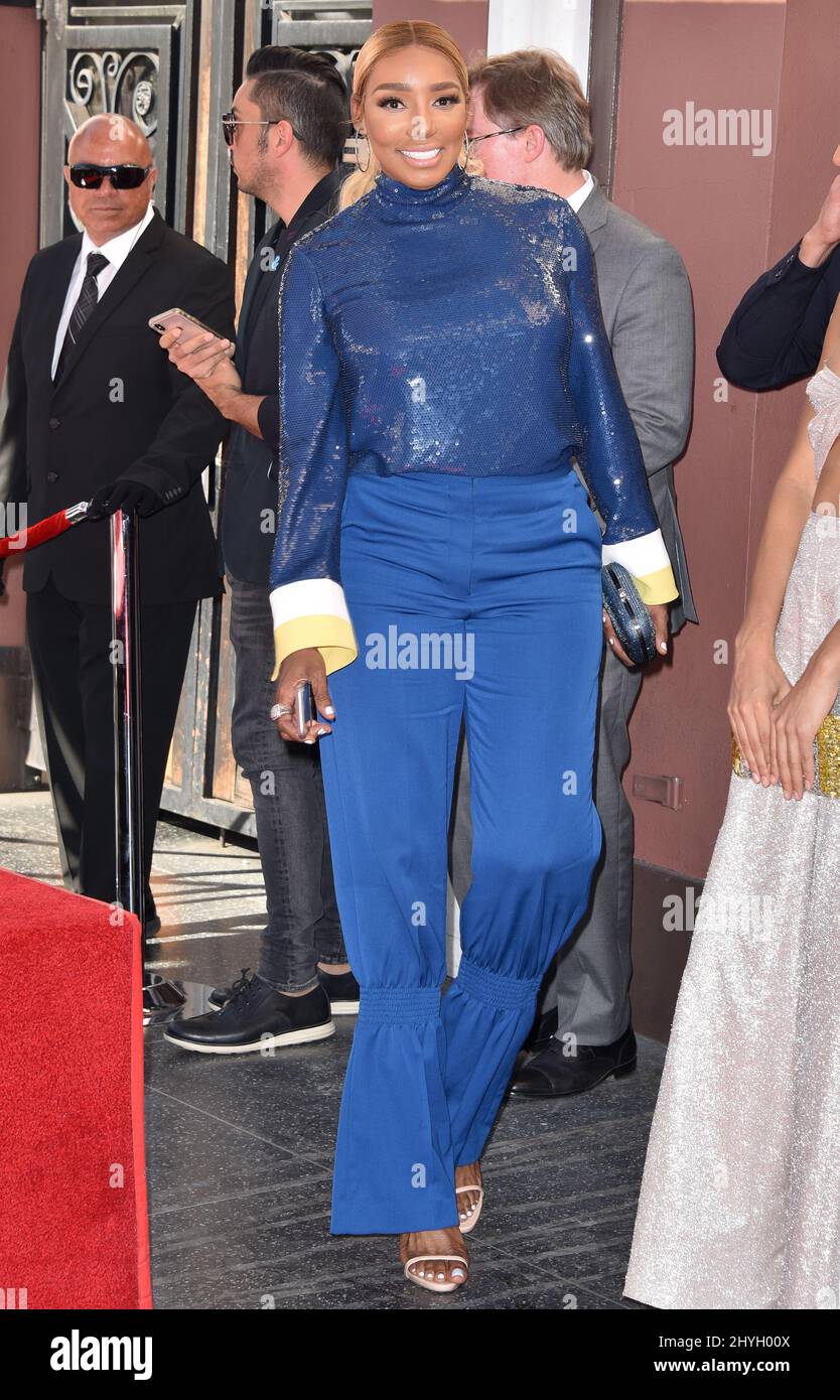 NeNe Leakes at Ryan Murphy's Hollywood Walk Of Fame Star Ceremony Stock ...