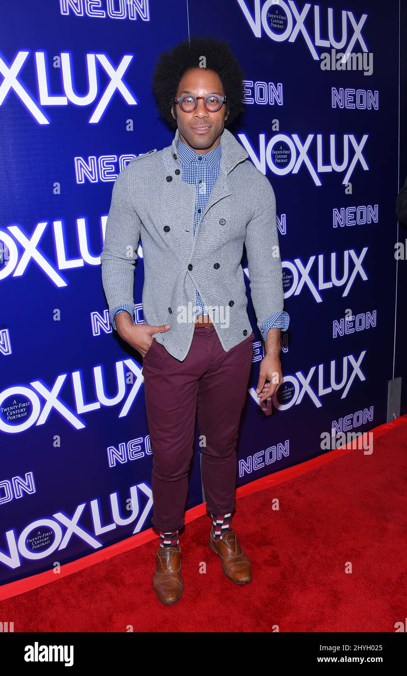 Jonathan Fernandez at the premiere of "Vox Lux'" held at the ArcLight ...
