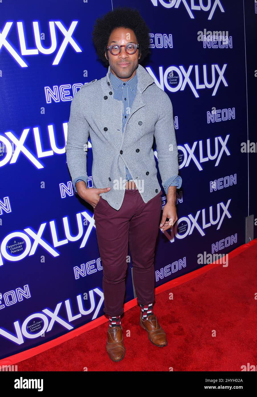 Jonathan Fernandez at the premiere of "Vox Lux'" held at the ArcLight ...