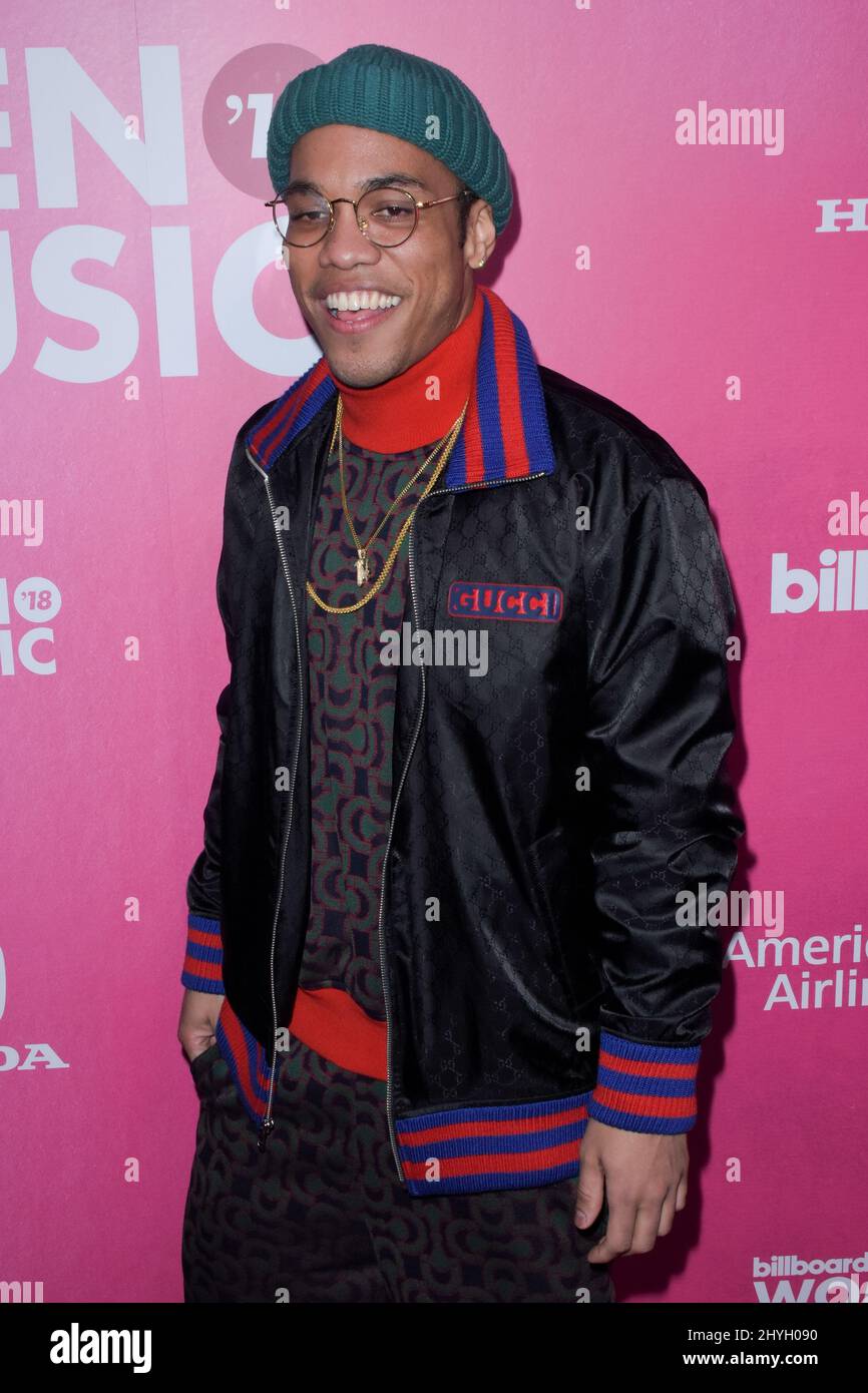 Anderson .Paak attending Billboard's 13th Annual Women In Music Event ...
