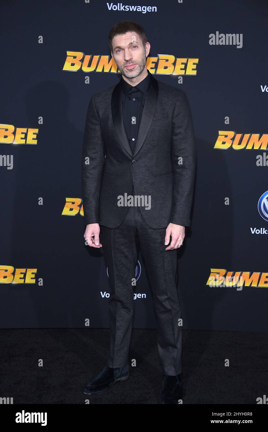 Travis Knight arriving for the Bumblebee World Premiere held at the TCL ...