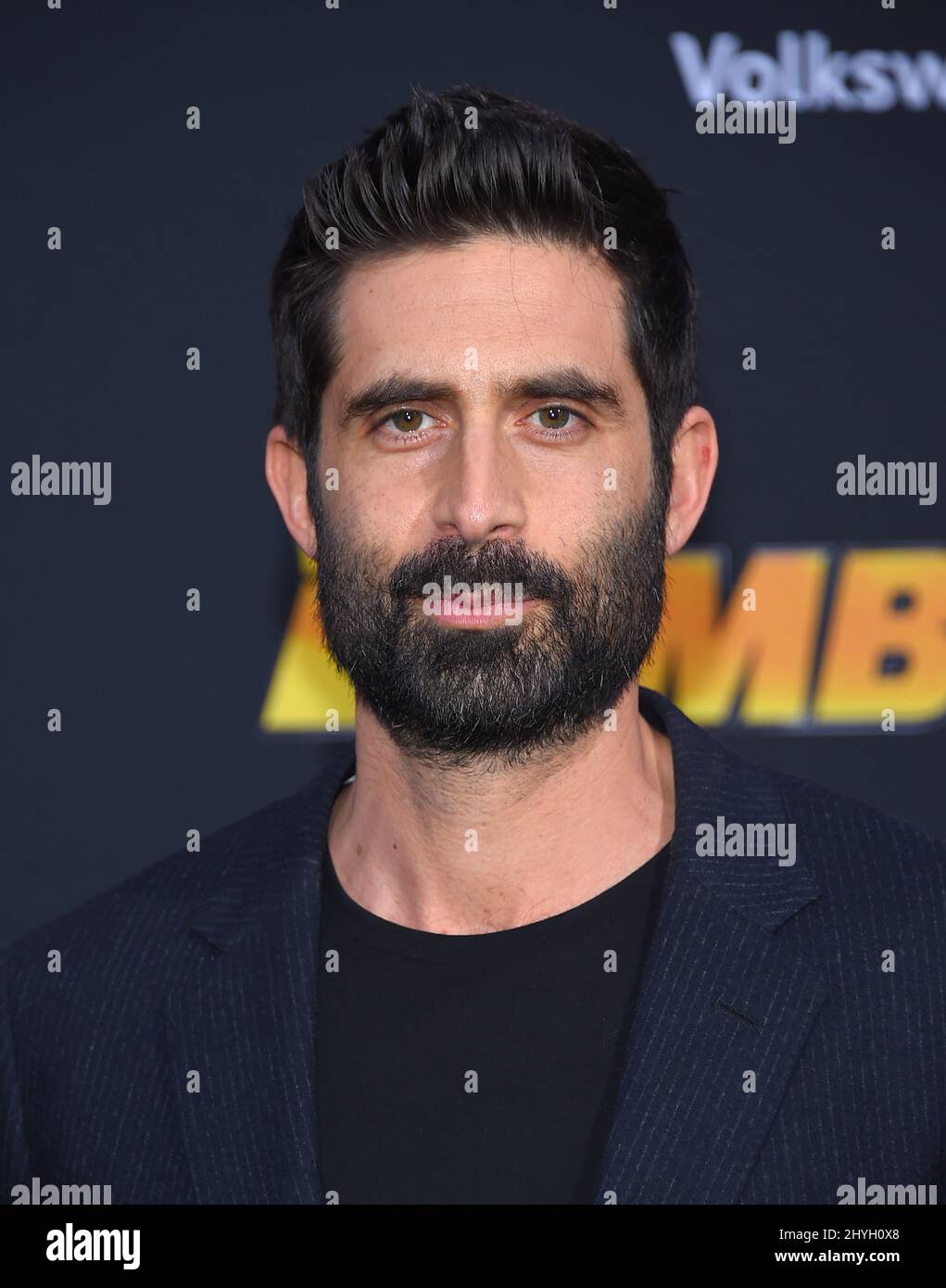 Stephen Schneider arriving for the Bumblebee World Premiere held at the ...