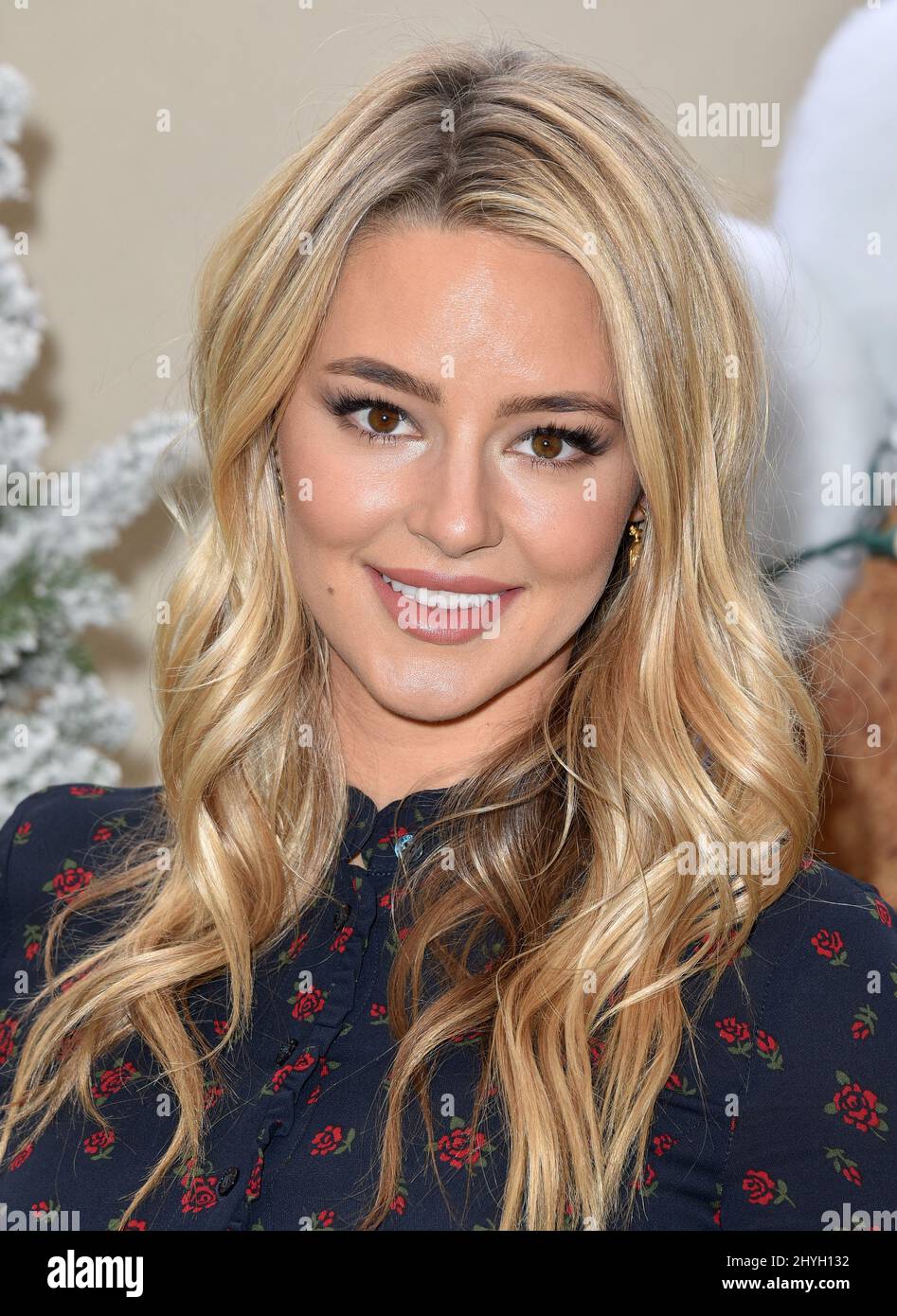 Hassie Harrison arriving for the Brooks Brothers x St. Jude Holiday ...