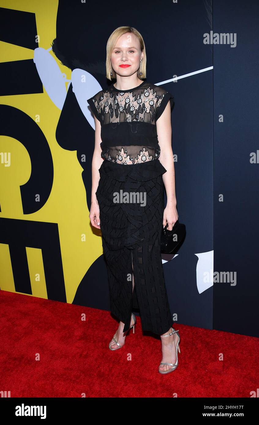 Alison Pill at the world premiere of "VICE'" held at the Academy of ...