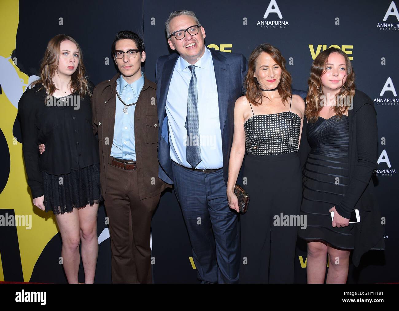 Adam McKay, Shira Piven at the world premiere of "VICE'" held at the ...