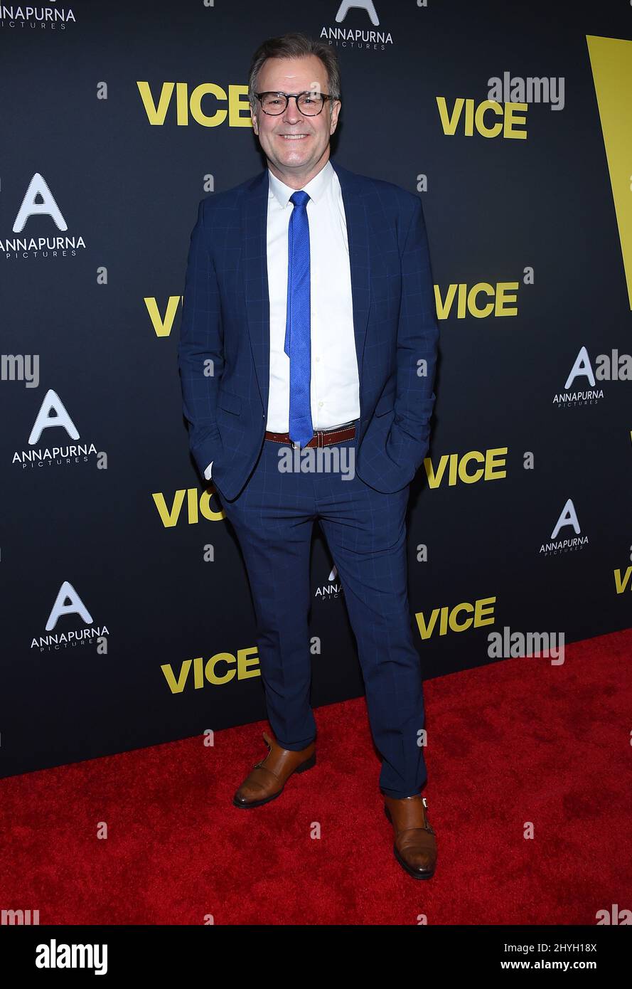John Hillner at the world premiere of "VICE'" held at the Academy of ...