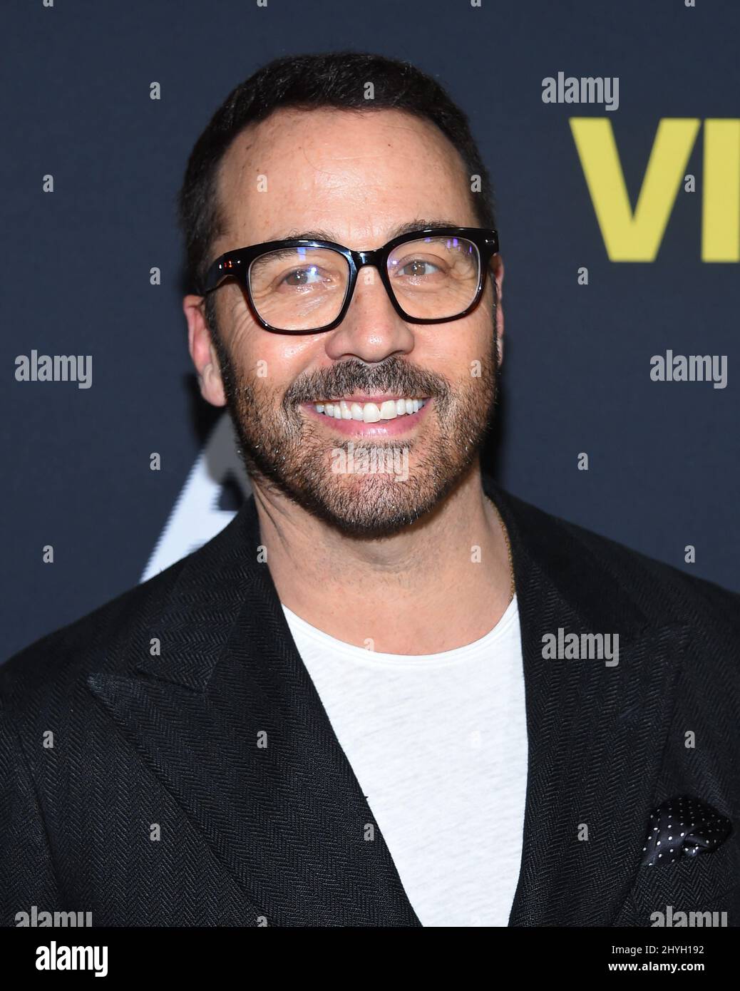 Jeremy Piven at the world premiere of "VICE'" held at the Academy of ...