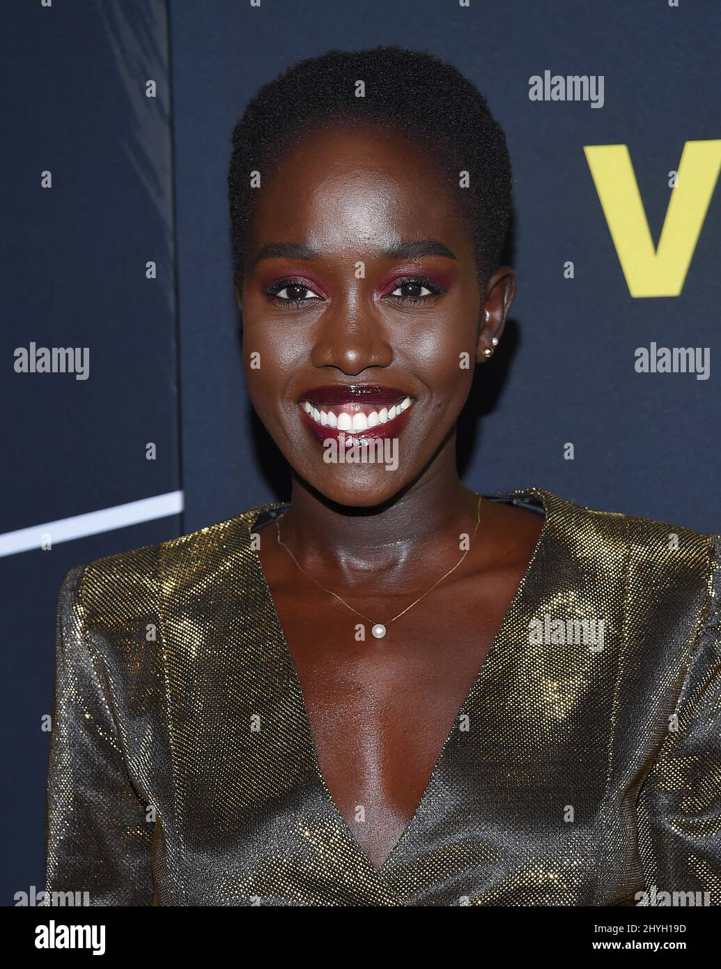 Kuoth Wiel at the world premiere of "VICE'" held at the Academy of ...