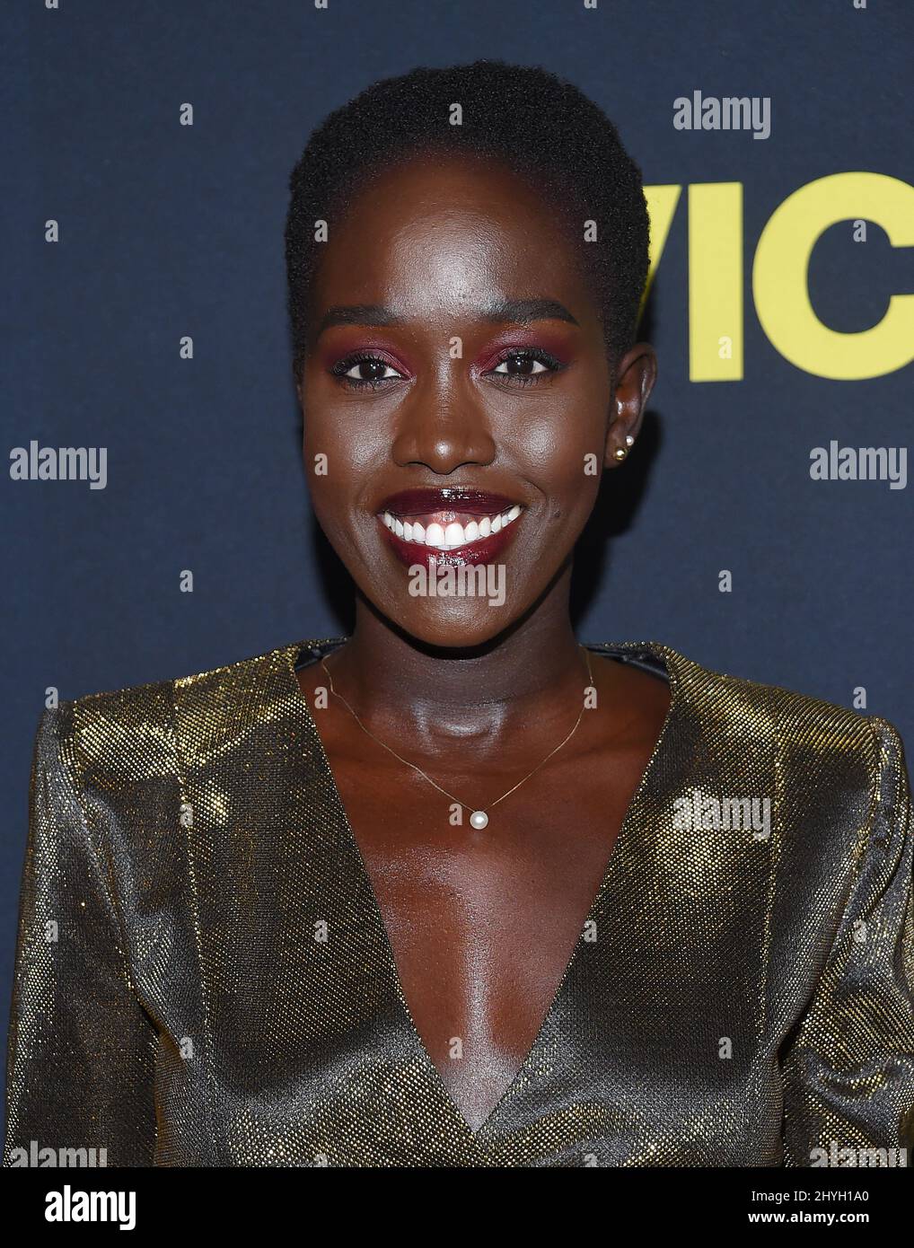 Kuoth Wiel at the world premiere of "VICE'" held at the Academy of ...