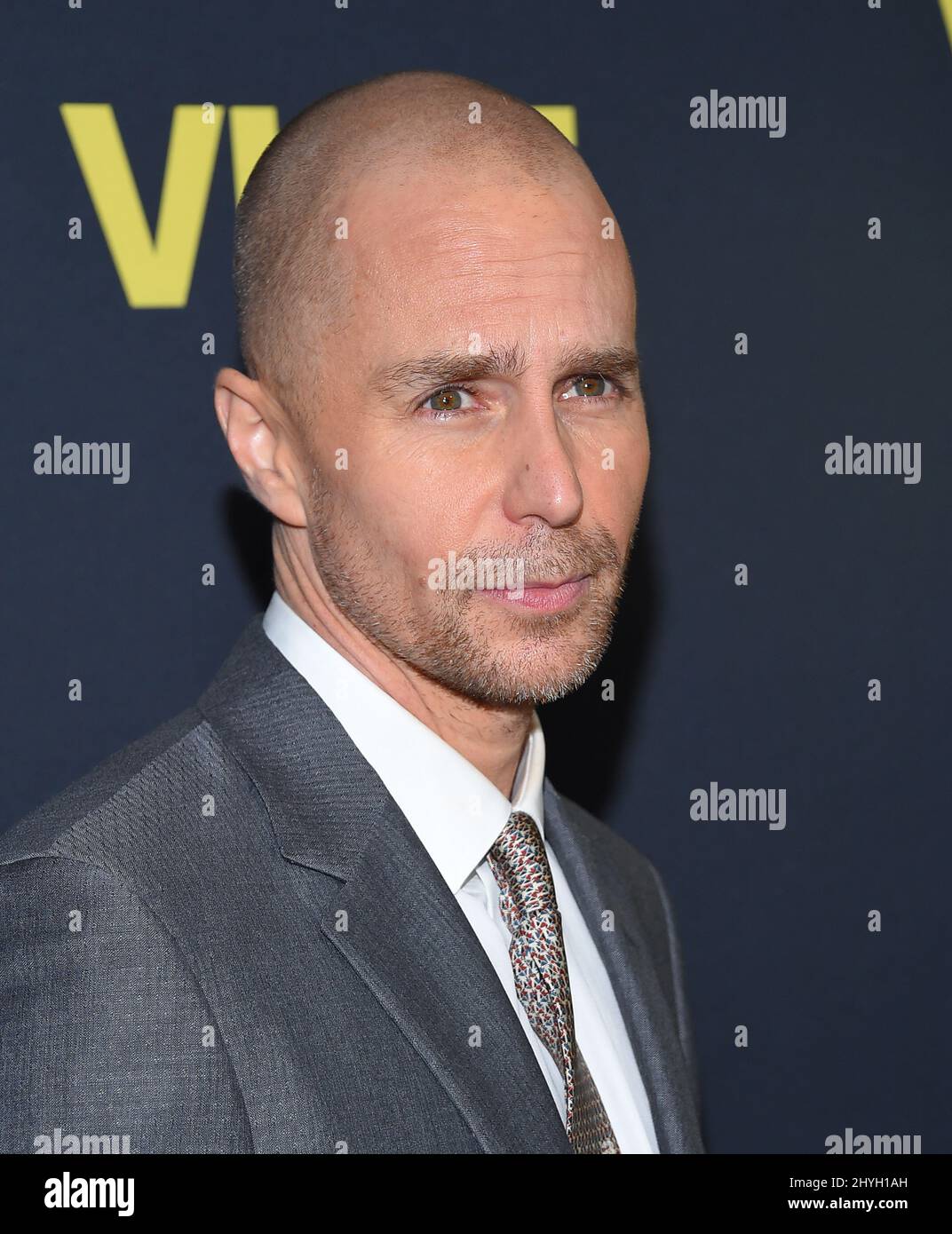 Sam Rockwell at the world premiere of "VICE'" held at the Academy of ...