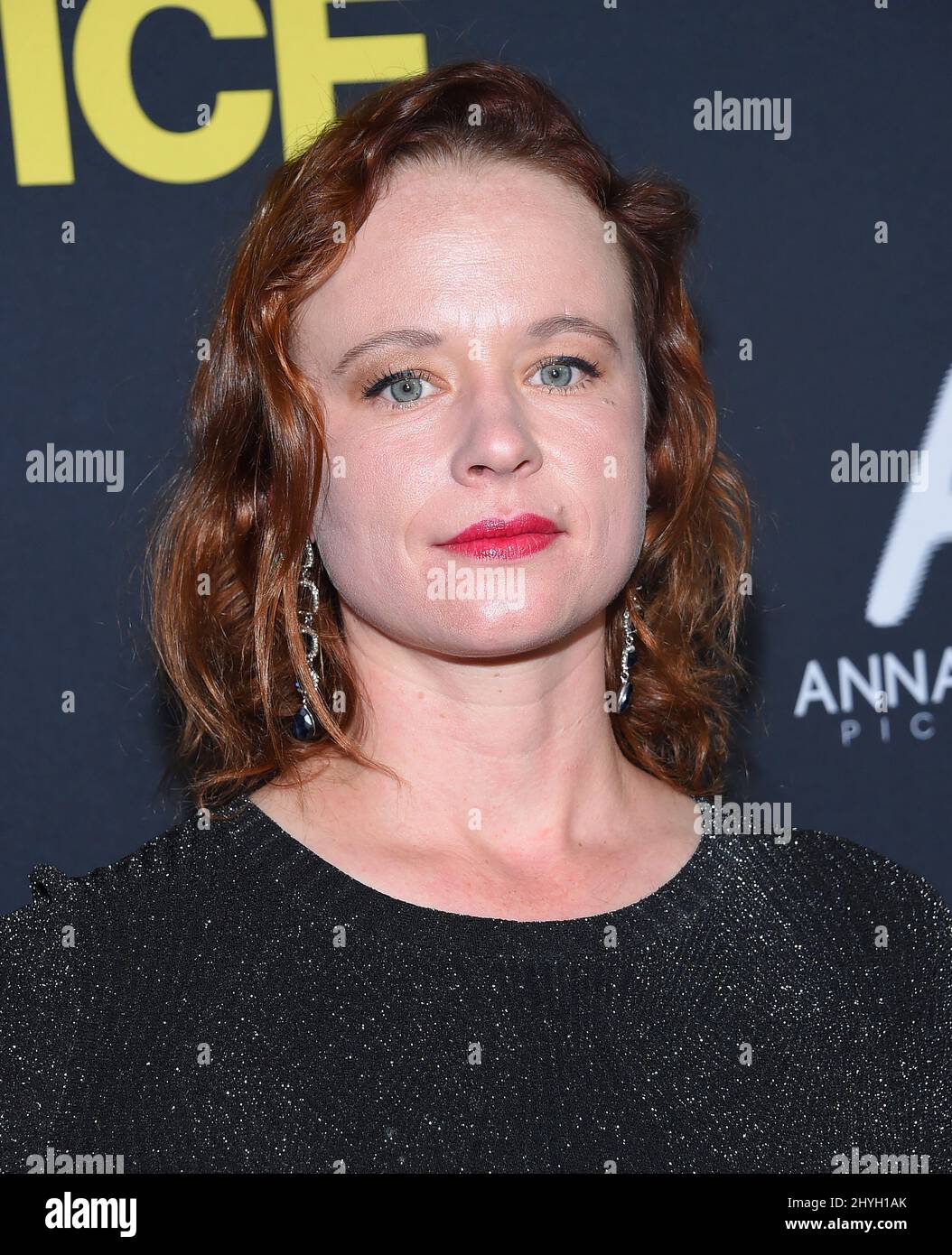 Thora Birch at the world premiere of "VICE'" held at the Academy of ...