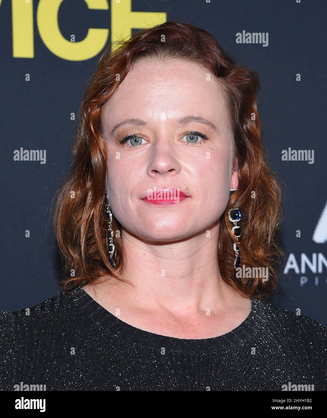 Thora Birch at the world premiere of "VICE'" held at the Academy of ...