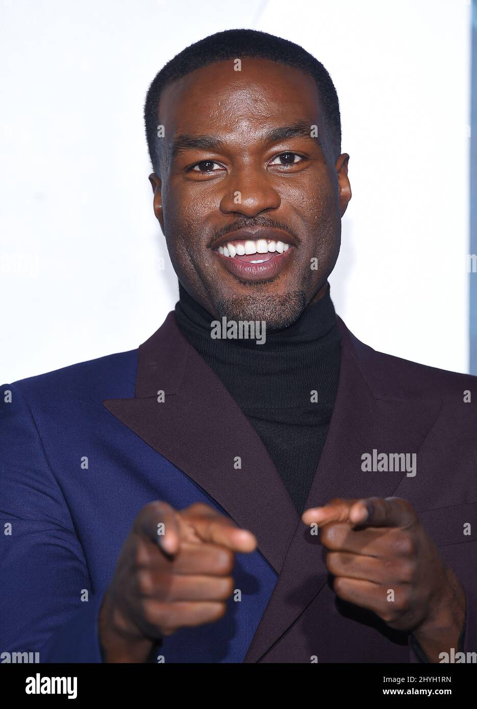Yahya Abdul-Mateen II attending the premiere of Warner Bros. Pictures ...