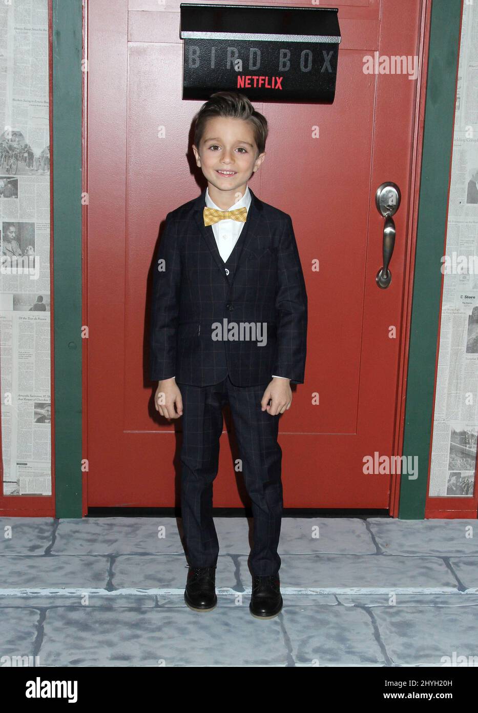 Julian Edwards attending 'Bird Box' New York Special Screening held at ...