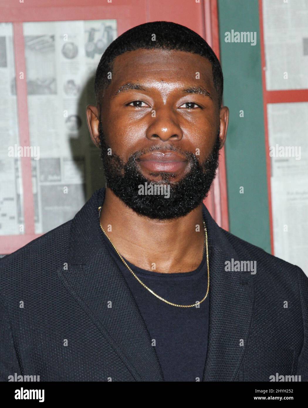 Trevante Rhodes attending 'Bird Box' New York Special Screening held at ...