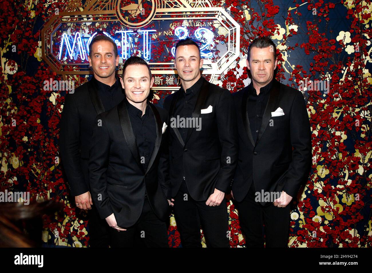 Toby Allen, Mike Tierney, Andrew Tierney, Phil Burton of Human Nature ...