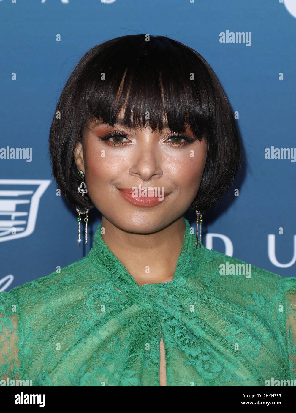 Kat Graham arriving for the Art of Elysium's 12th Annual Black Tie ...