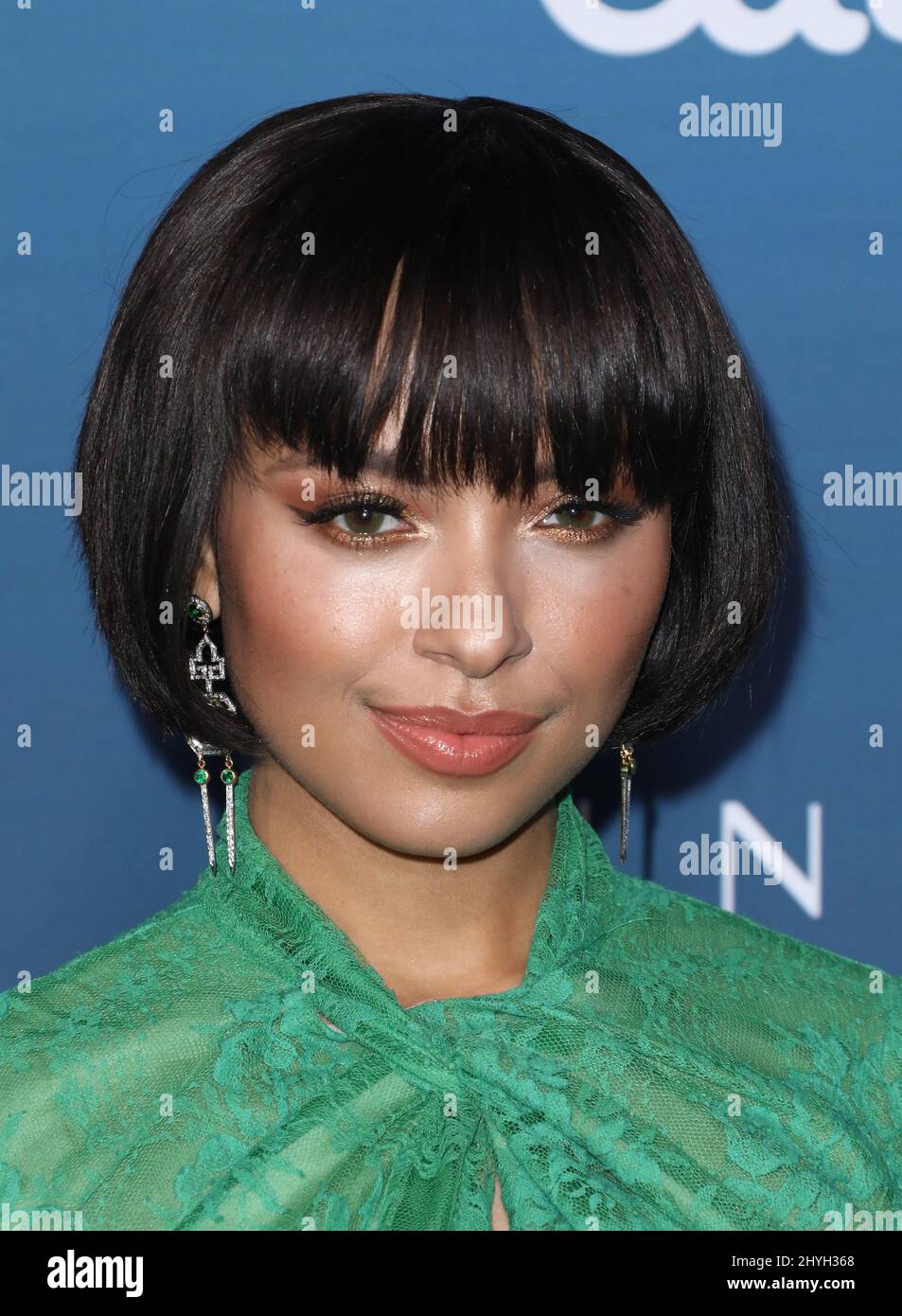 Kat Graham arriving for the Art of Elysium's 12th Annual Black Tie ...