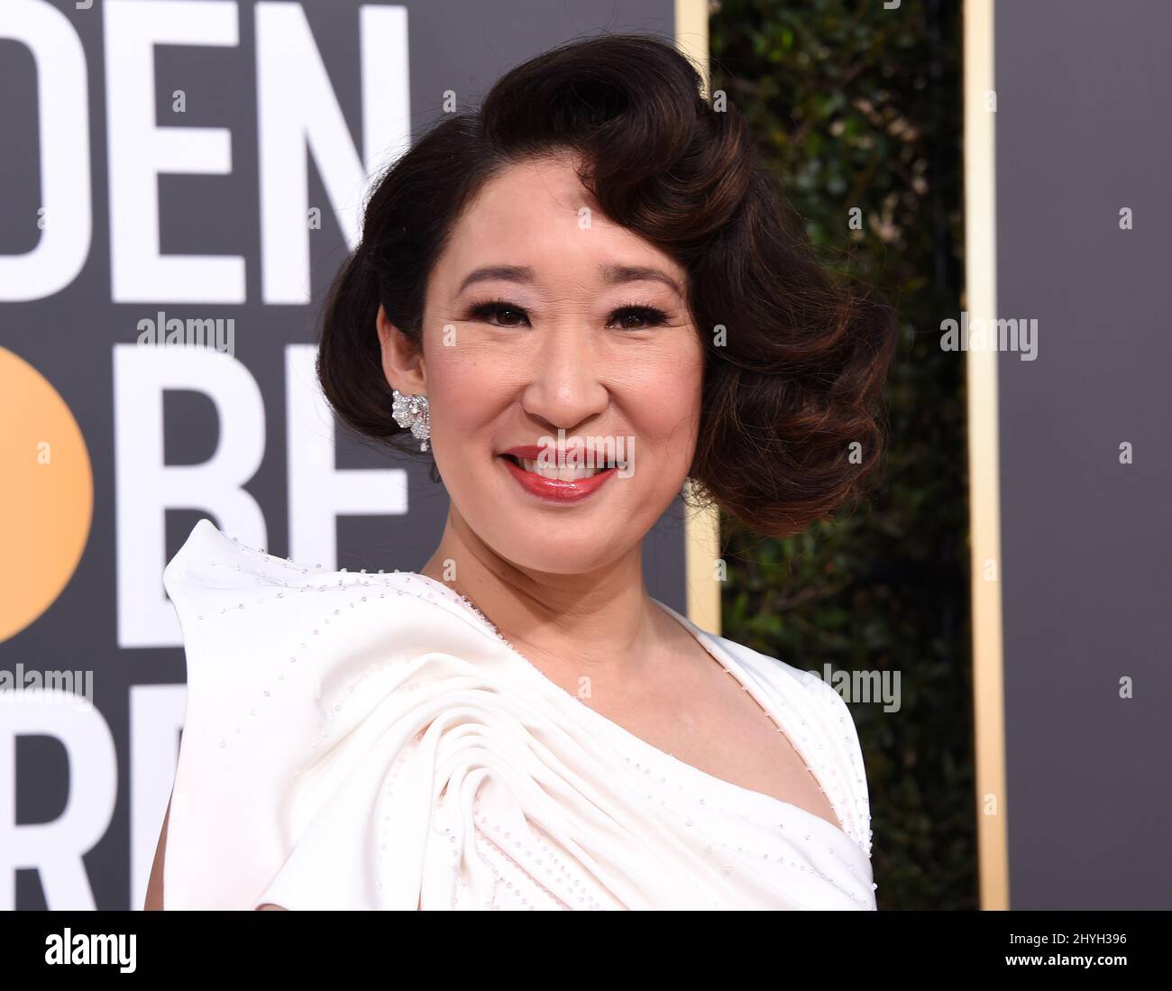 Sandra Oh at the 76th Annual Golden Globe Awards held at the Beverly ...