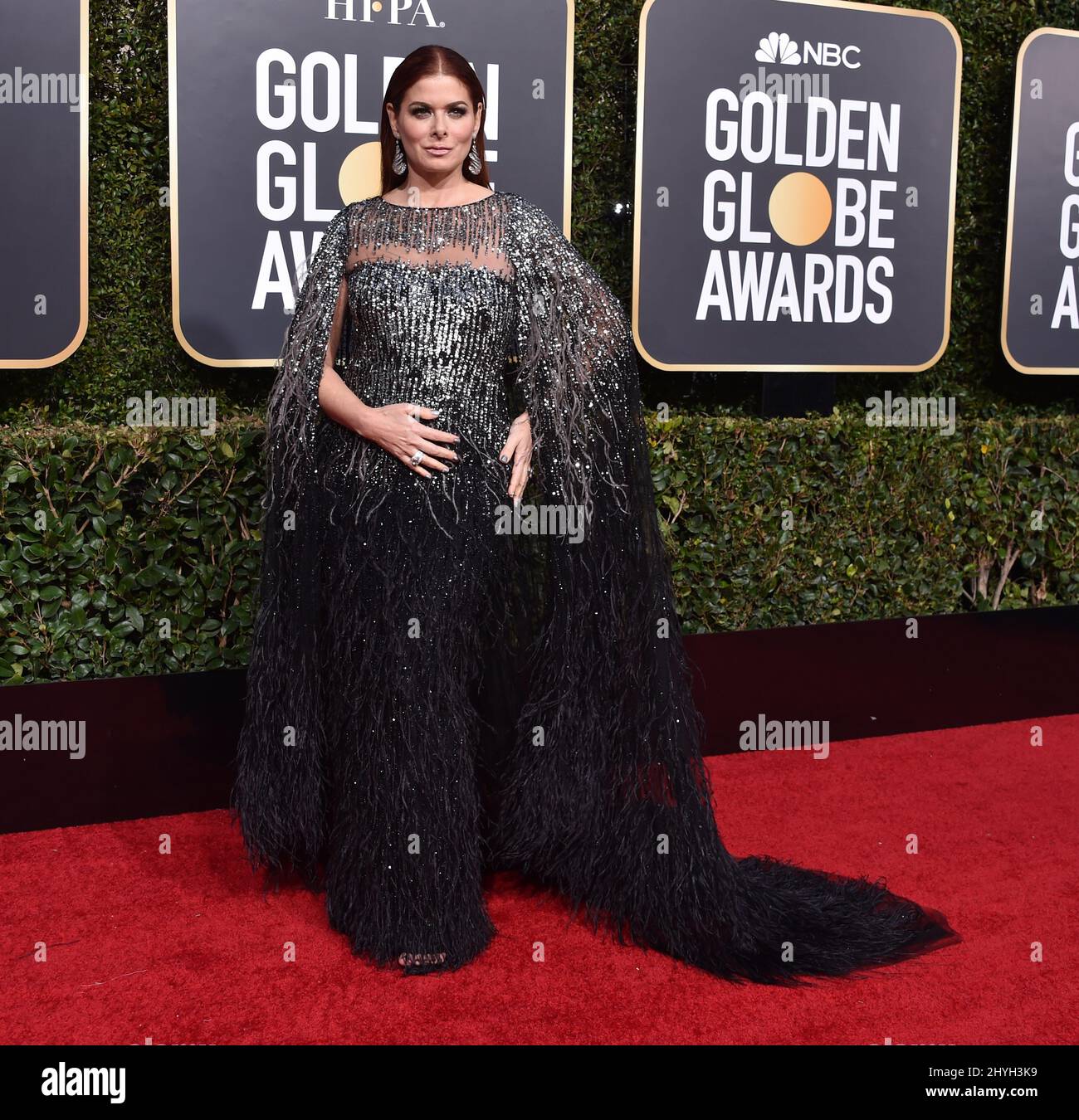 Debra Messing at the 76th Annual Golden Globe Awards held at the ...
