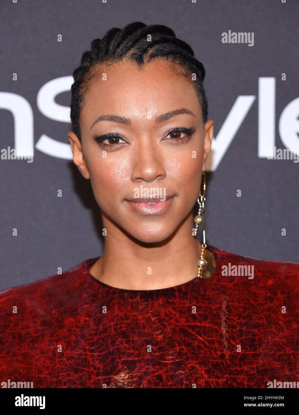 Sonequa Martin-Green at the 20th Annual InStyle and Warner Bros. Golden ...