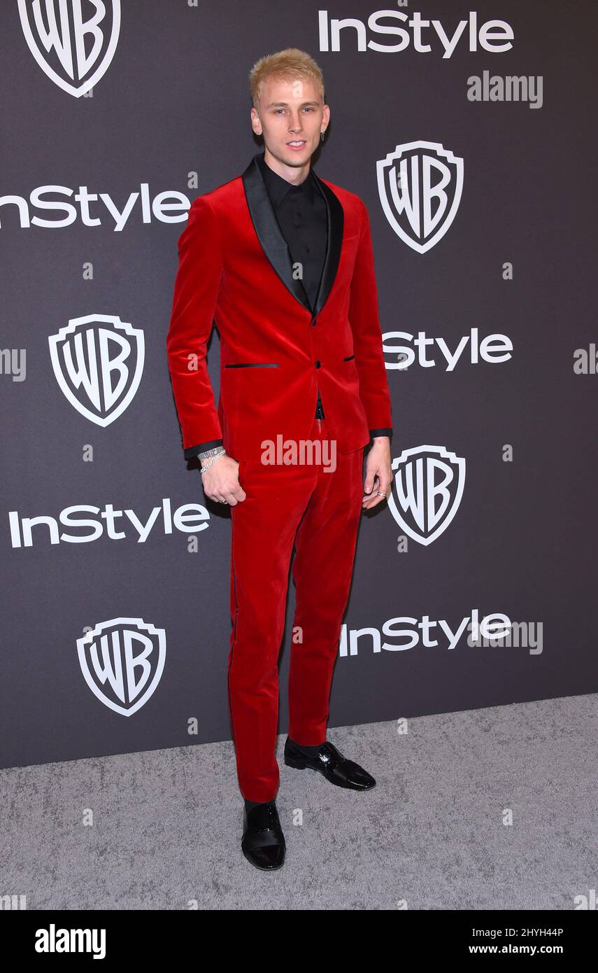 Machine Gun Kelly at the 20th Annual InStyle and Warner Bros. Golden ...