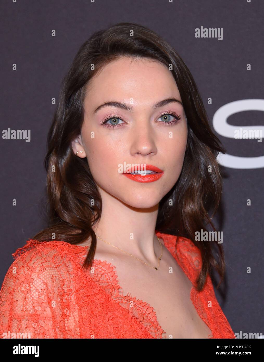 Violett Beane at the 20th Annual InStyle and Warner Bros. Golden Globe ...