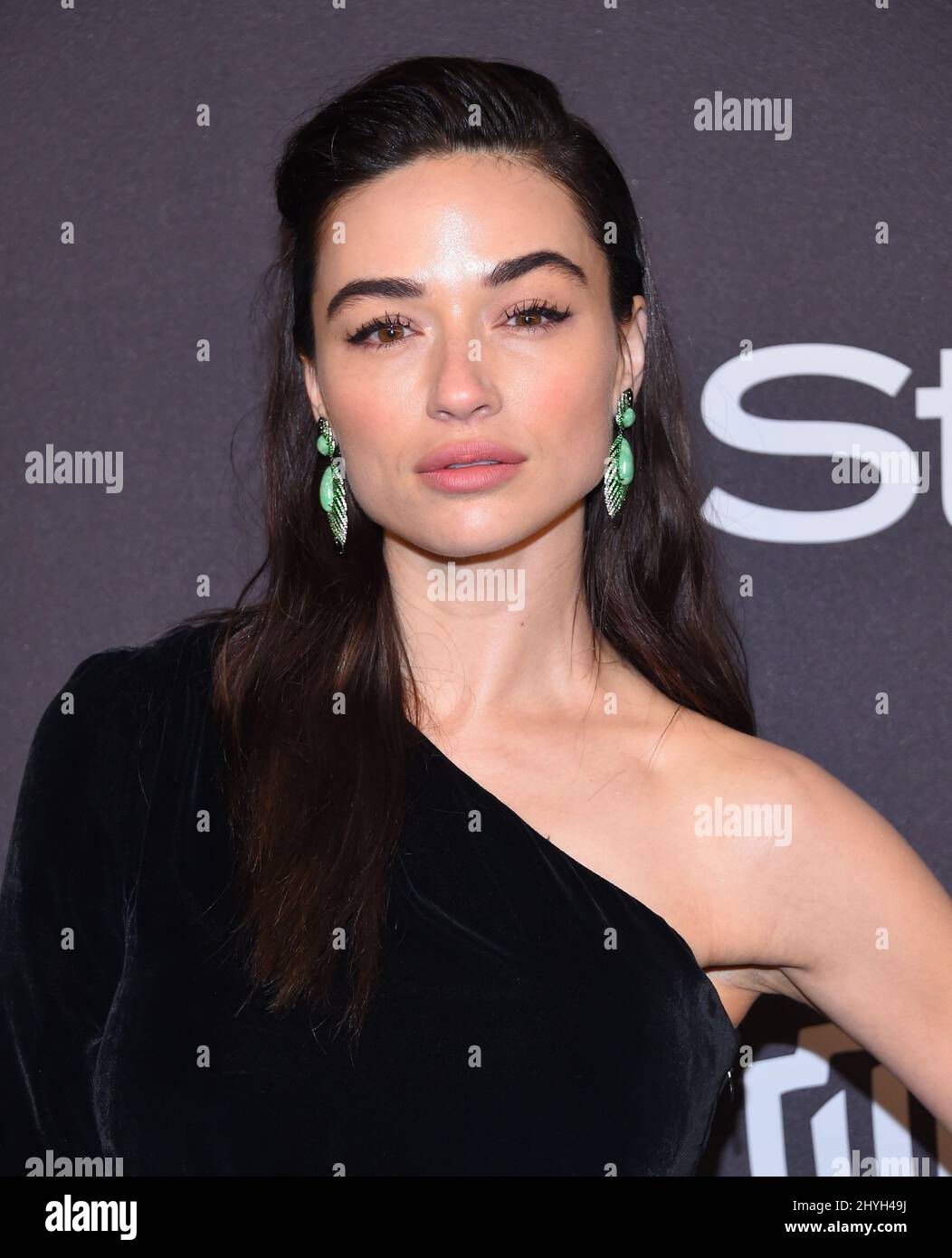 Crystal Reed at the 20th Annual InStyle and Warner Bros. Golden Globe ...